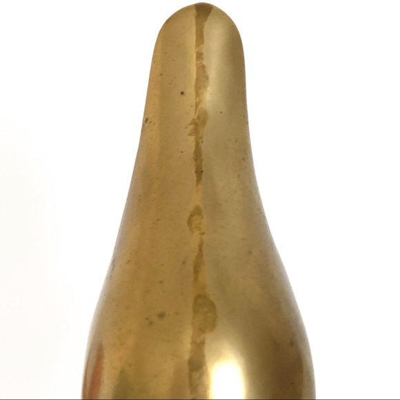 Vintage | Accents | Vintage Brass Goose Bird Figurine | Poshmark